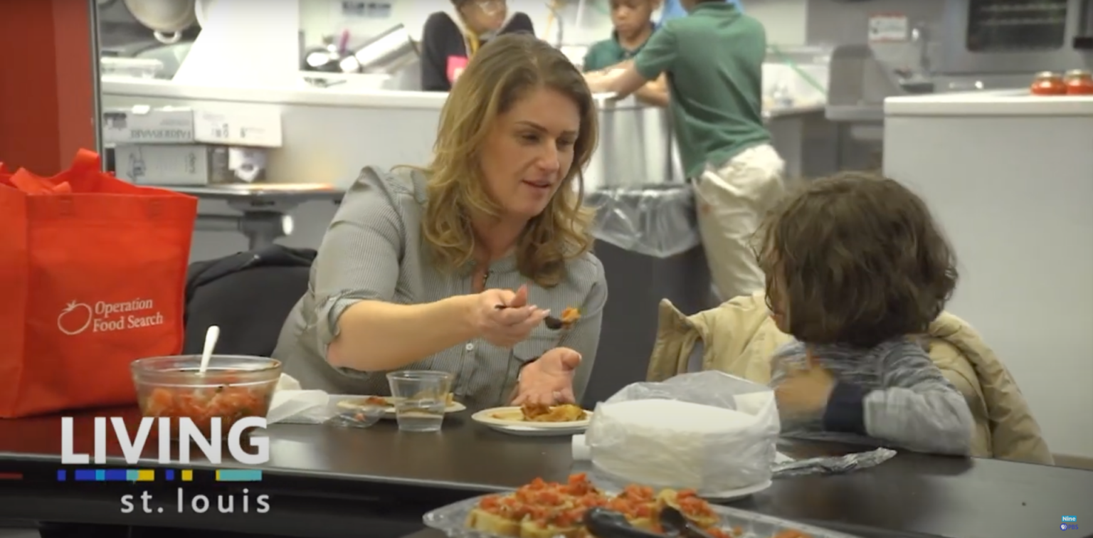 NHS Featured on Nine PBS' Living St. Louis - Operation Food Search